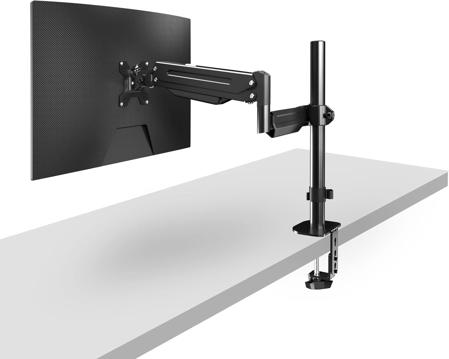 Amazon.com: Premium Single Monitor Mount, Single Monitor Arm, Fully ...