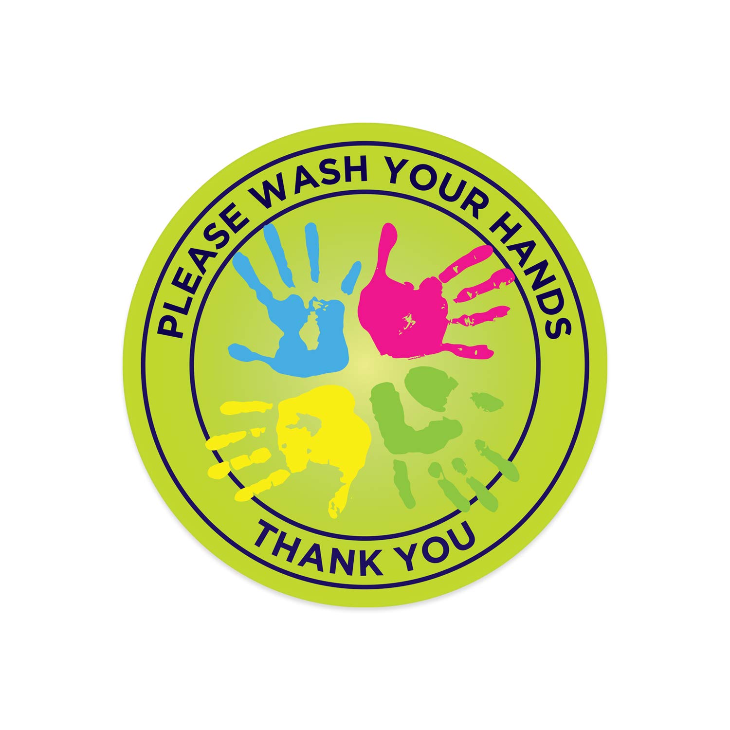 Buy Please Wash Your Hands Decals / 10 Bright Hand Washing Decals / 6 ...