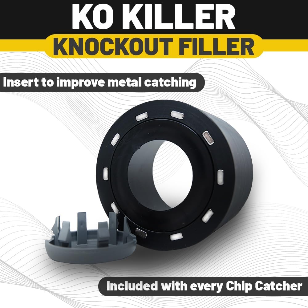 Rack-A-Tiers Chip Catcher - Magnetic Metal Drill Chip Collector, Metal ...