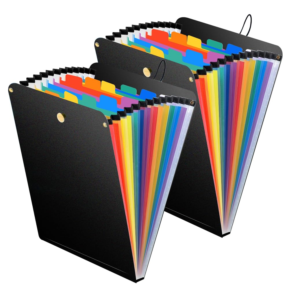 Amazon.com : Vertical File Folder Expanding Accordion Folder with 13 ...