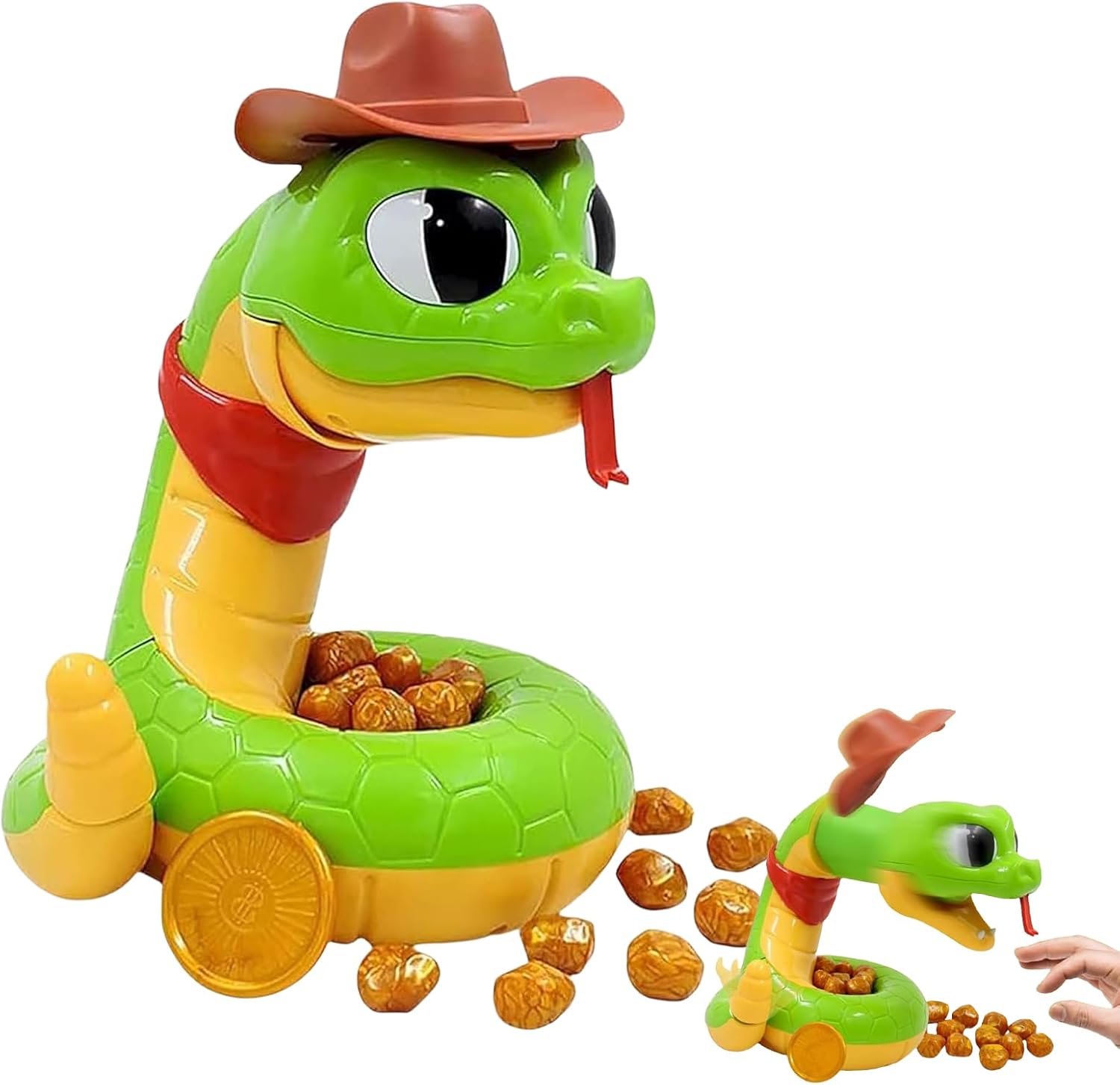 Mienocol Rattlesnake Game for Kids and Family Party, Tricky Scary Sound ...