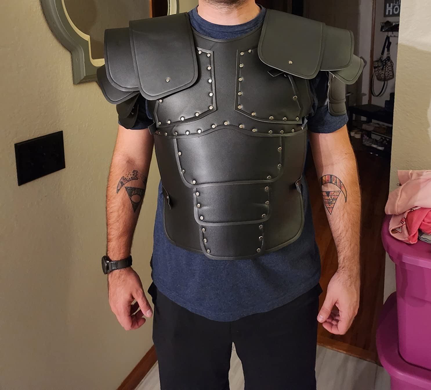 $11/mo - Finance Deluxe Medieval Chest Armor Viking Warrior Adjustable ...
