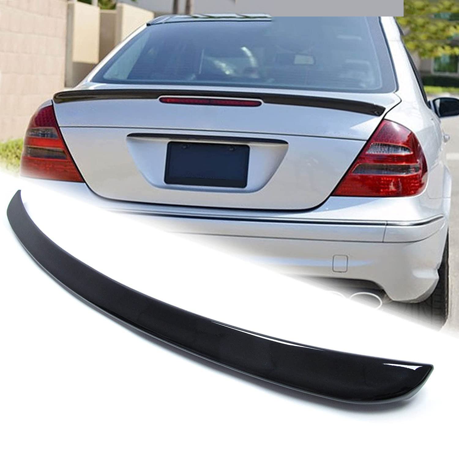 Buy for Mercedes Benz E Class W211 Limo 2002-2009 AMG Look,Car Rear ...