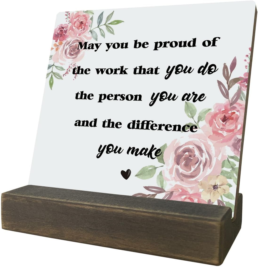 Amazon.com: Inspirational Plaque Signs, May You Be Proud of The Work ...