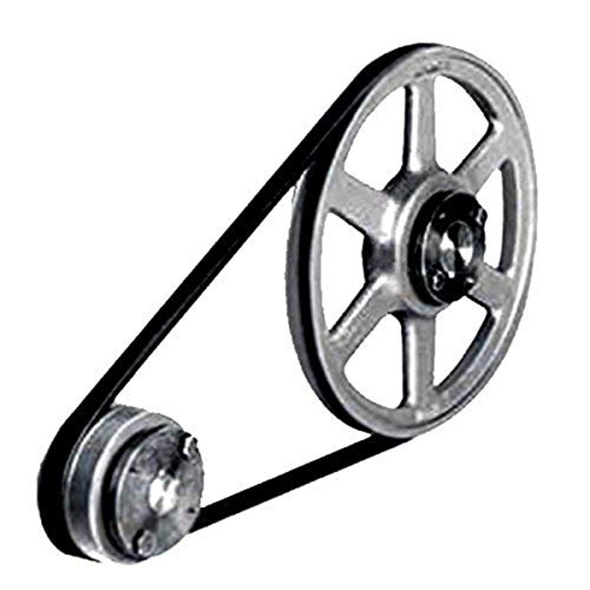 Fantech DP-13"-DX Motor Fan Pulley, Bushing If Required and Belts, 13 ...