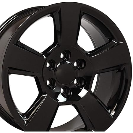Amazon.com: OE Wheels LLC 20 inch Rim Fits Chevy Tahoe Wheel CV76 20x9 Polished Wheel Hollander ...