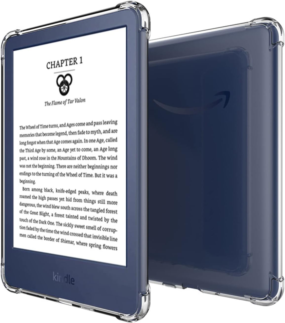T Tersely Crystal Clear Case Cover for All-New Kindle 11th Generation ...
