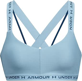 Under Armour Women's Crossback Low Bra at Amazon Women’s Clothing store
