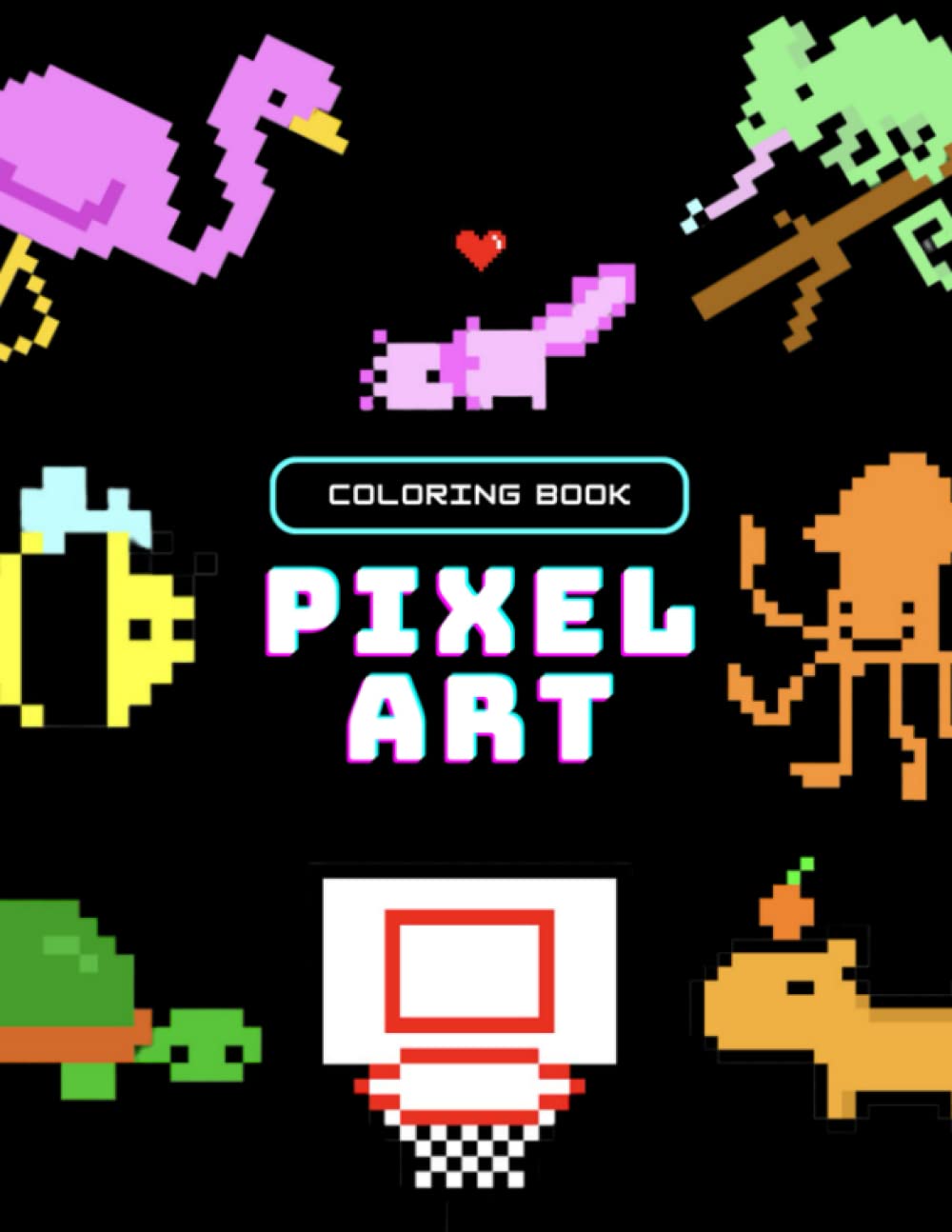 Pixel Art Coloring Book: A Gaming Adventure with 60 Coloring Pages and ...