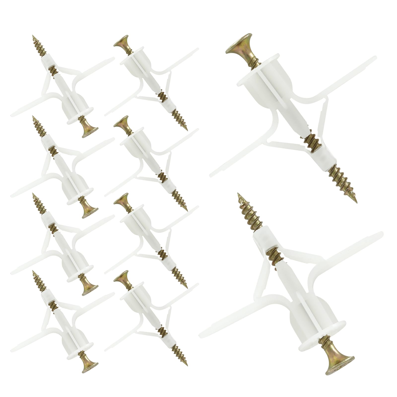Snapklik.com : Moicstiy Hollow-Wall Anchors, 65Lbs Self-Expanding ...