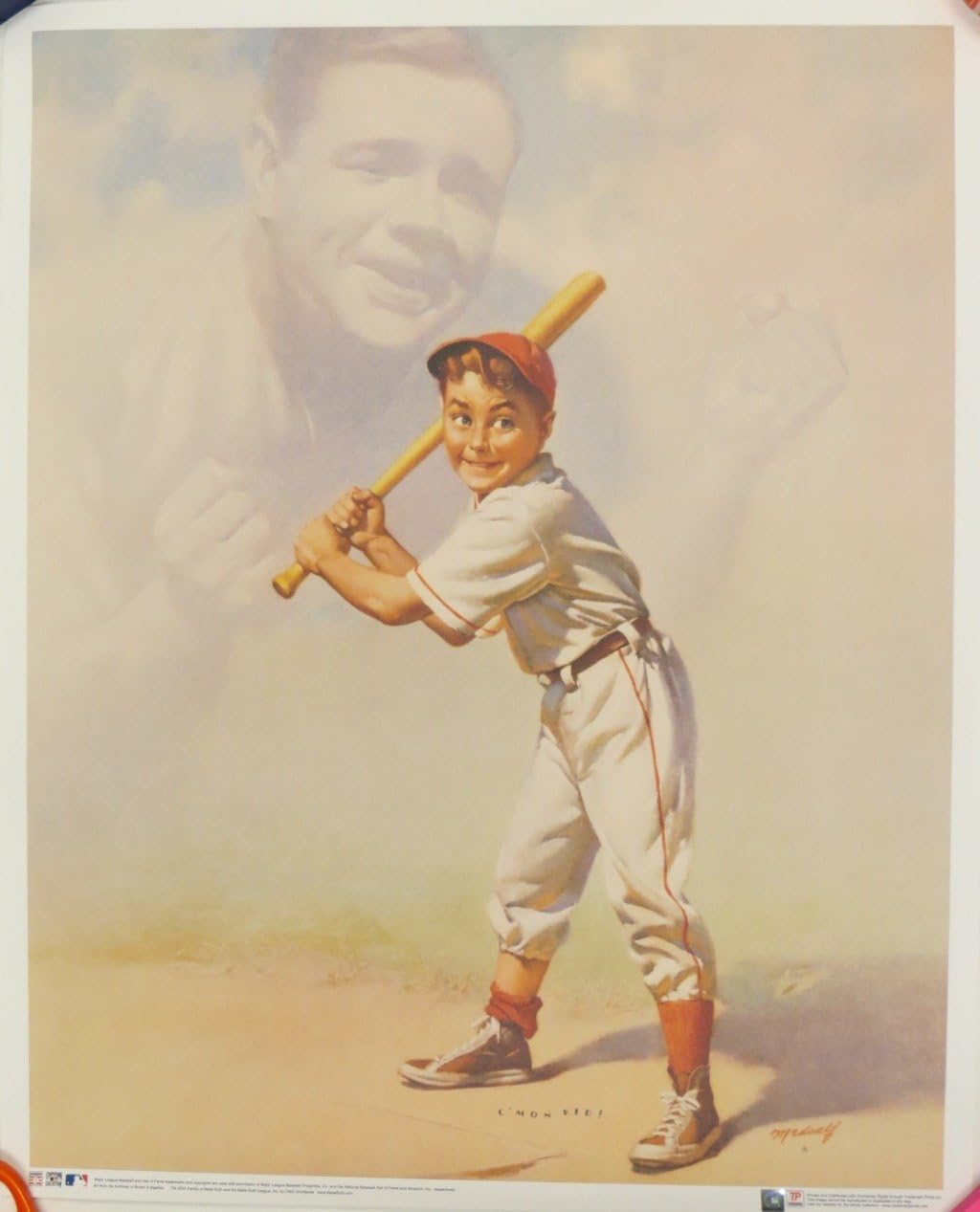 Amazon.com: Babe Ruth Poster & Biography (MLB)
