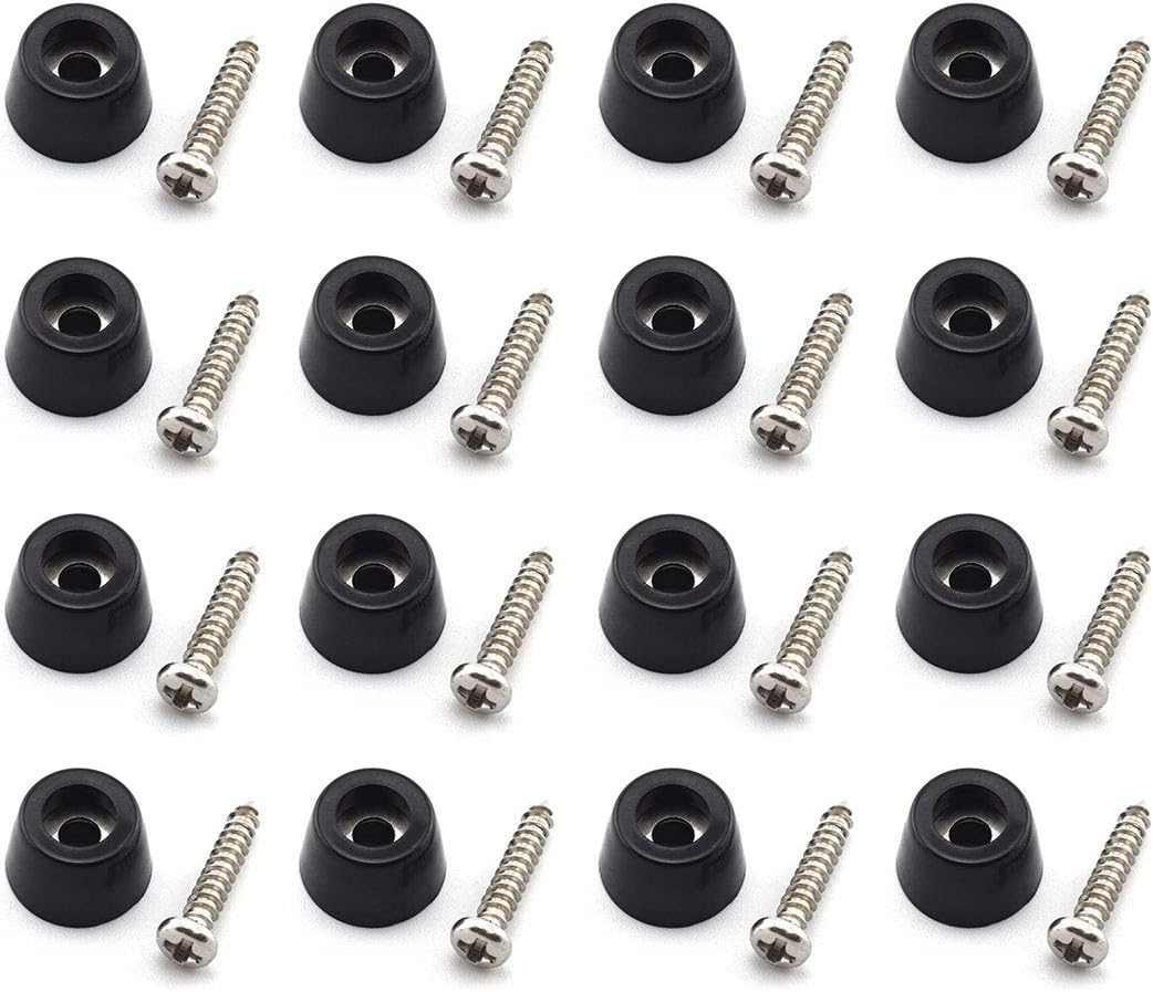 Amazon.com: SDTC Tech 16-Pack Rubber Feet with Built in Stainless Steel ...