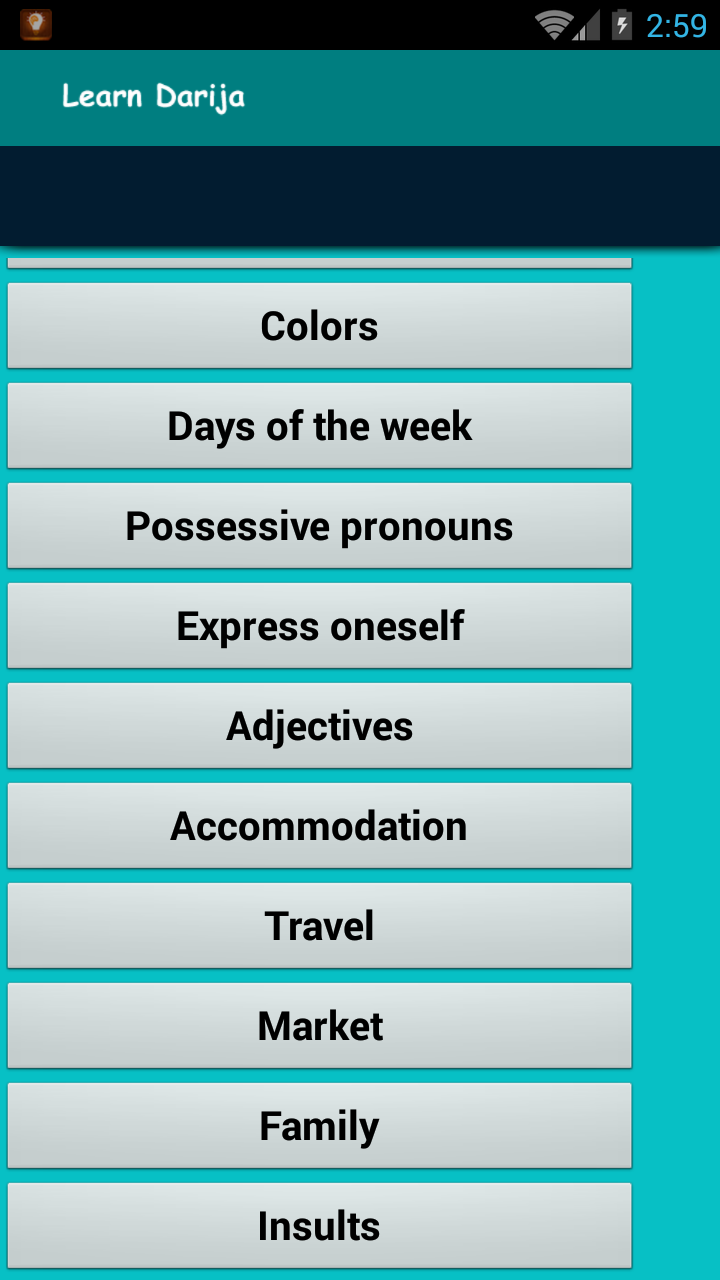 learn arabic moroccan darija - App on Amazon Appstore