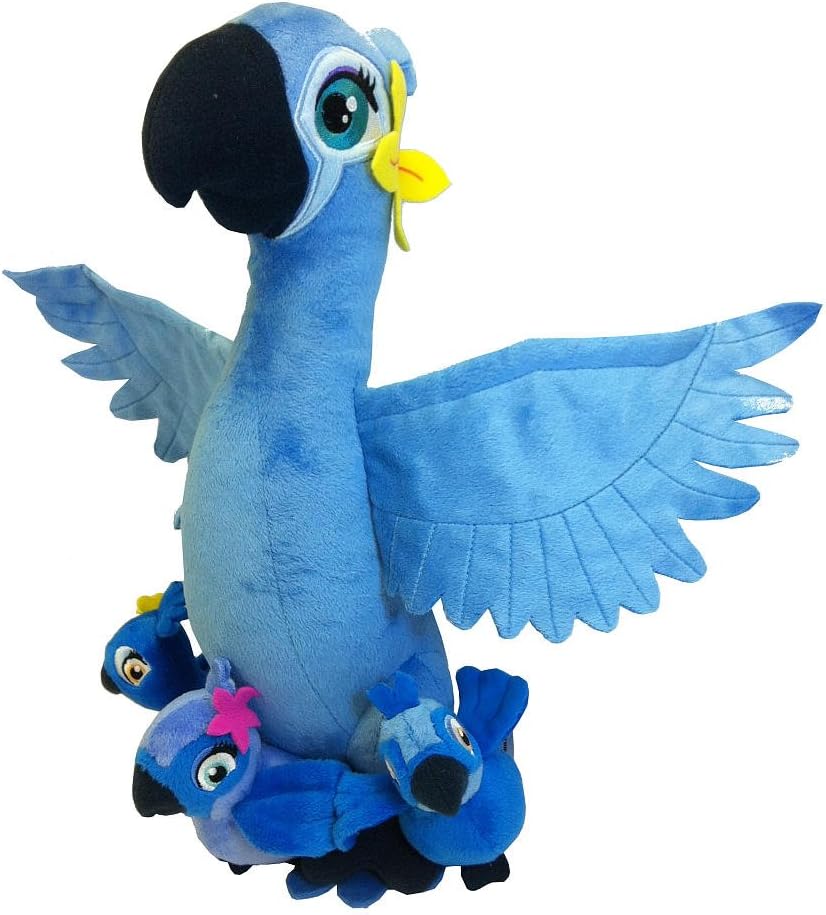 Rio 2 Movie - 12 Plush Jewel with Kids [Carla, Bia & Tiago], Kids 3-1/2 ...