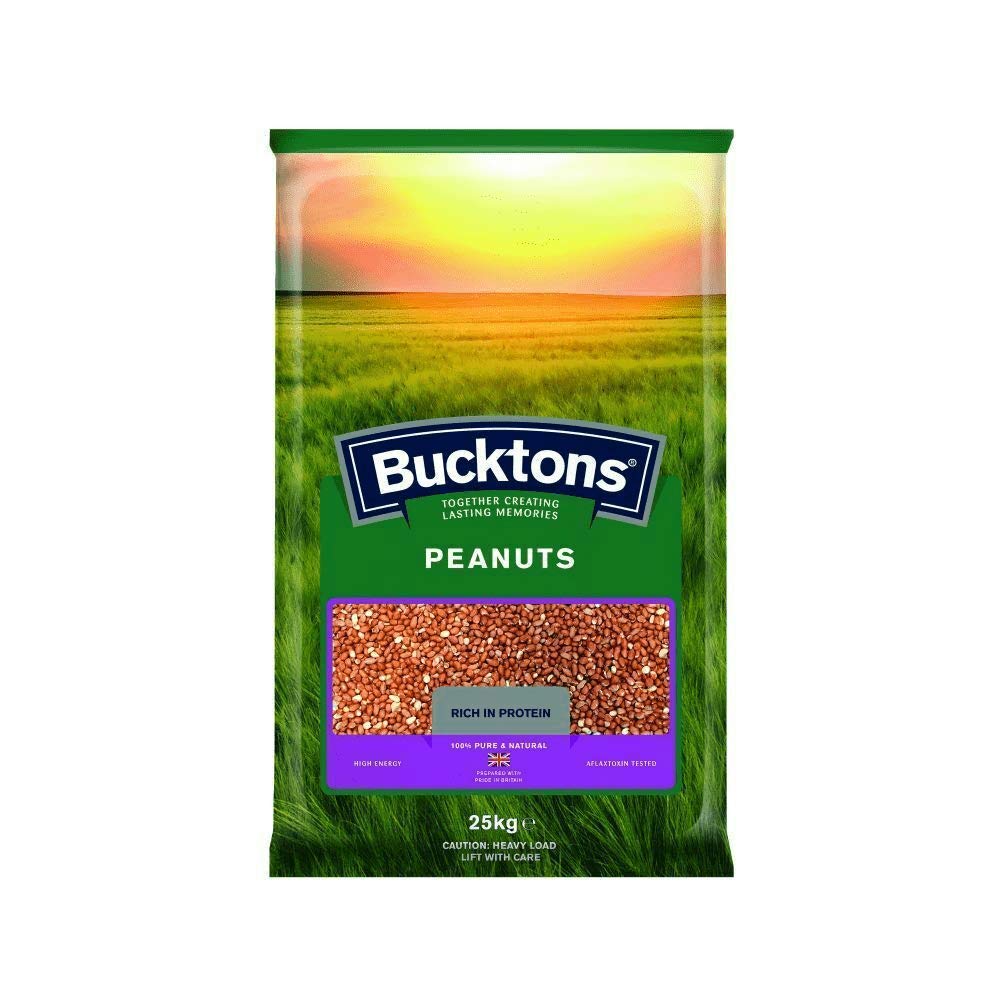 Bucktons Peanuts 25kg : Amazon.co.uk: Garden