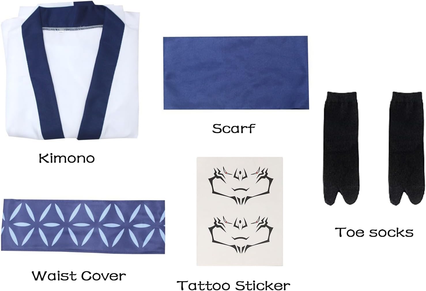 Anime JJK Cosplay Costume Men Long Japanese White Nepal | Ubuy