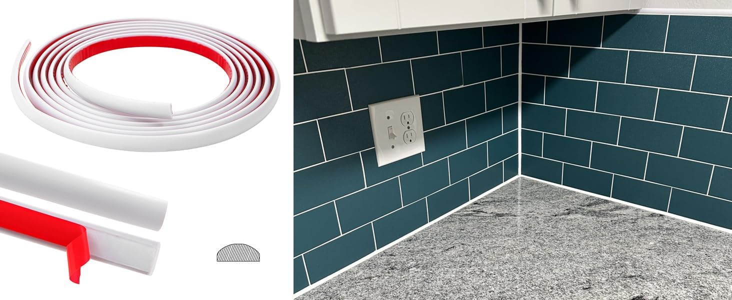 Amazon.com: OYASIMI Backsplash Tile & Trim for Wall Tile Edges : Tools ...