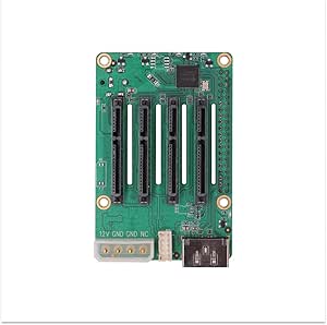 Amazon.com: Radxa Penta SATA HAT, Up to 5X SATA disks HAT for Raspberry ...