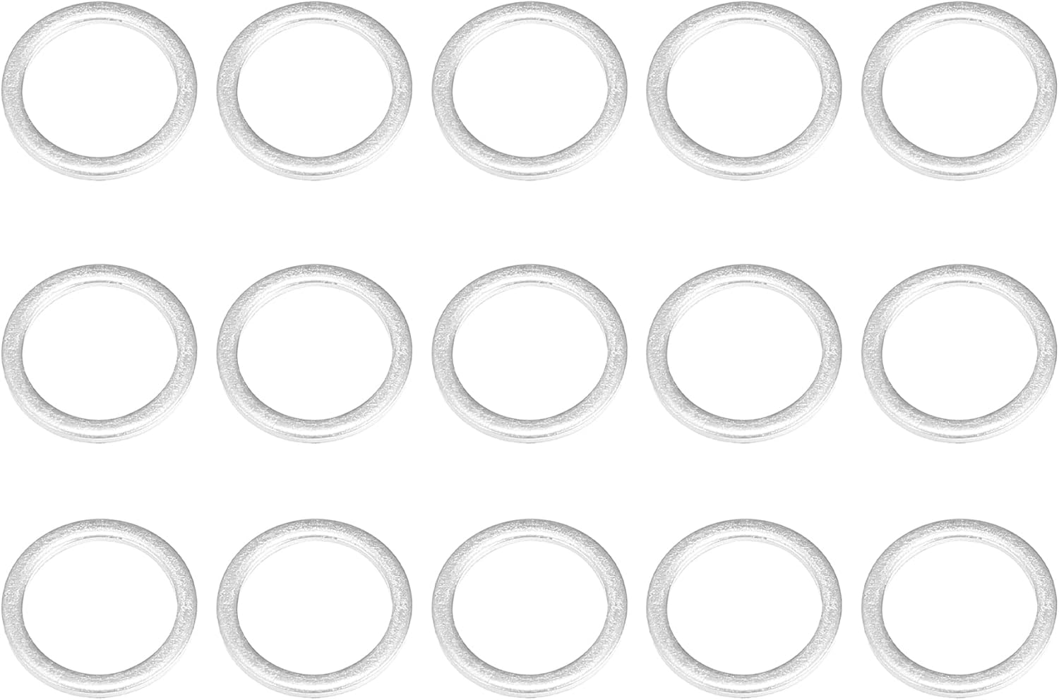 Amazon.com: X AUTOHAUX 15pcs Oil Drain Plug Washer Gaskets Universal ...