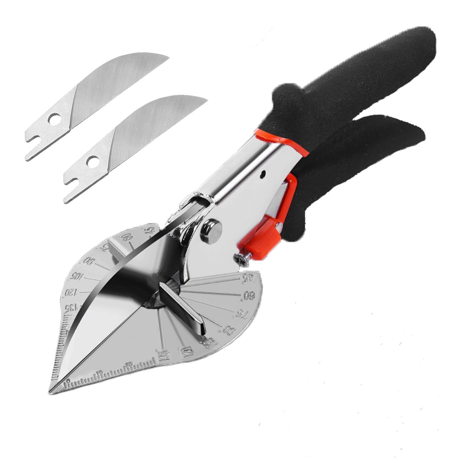 KFASANOMDZ Miter Shears,Quarter Round Cutting Tool with 45 to 135 ...