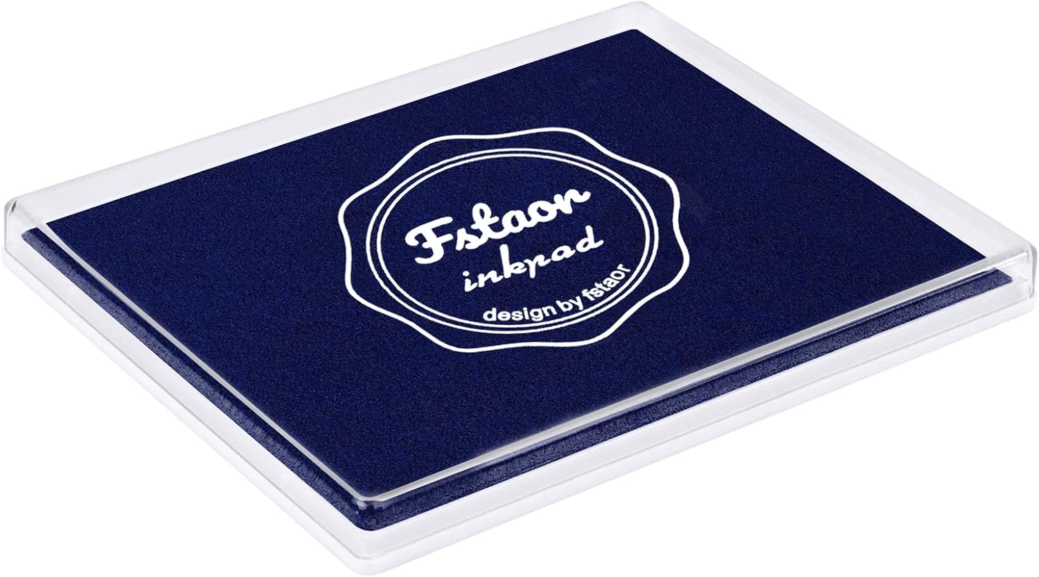 Amazon.com: Fstaor Permanent Large Blue Ink Pad for Rubber Stamps, 5x4 ...