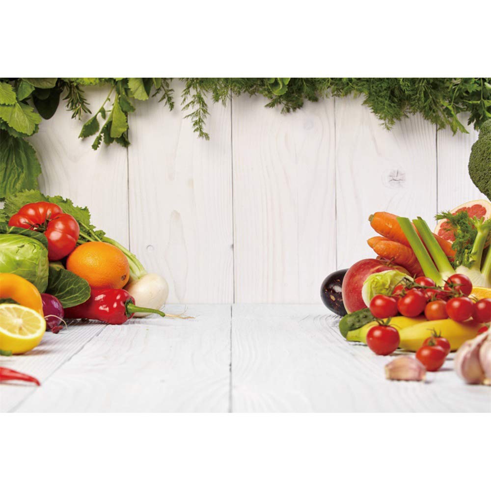Fruits And Vegetables Border For Kids