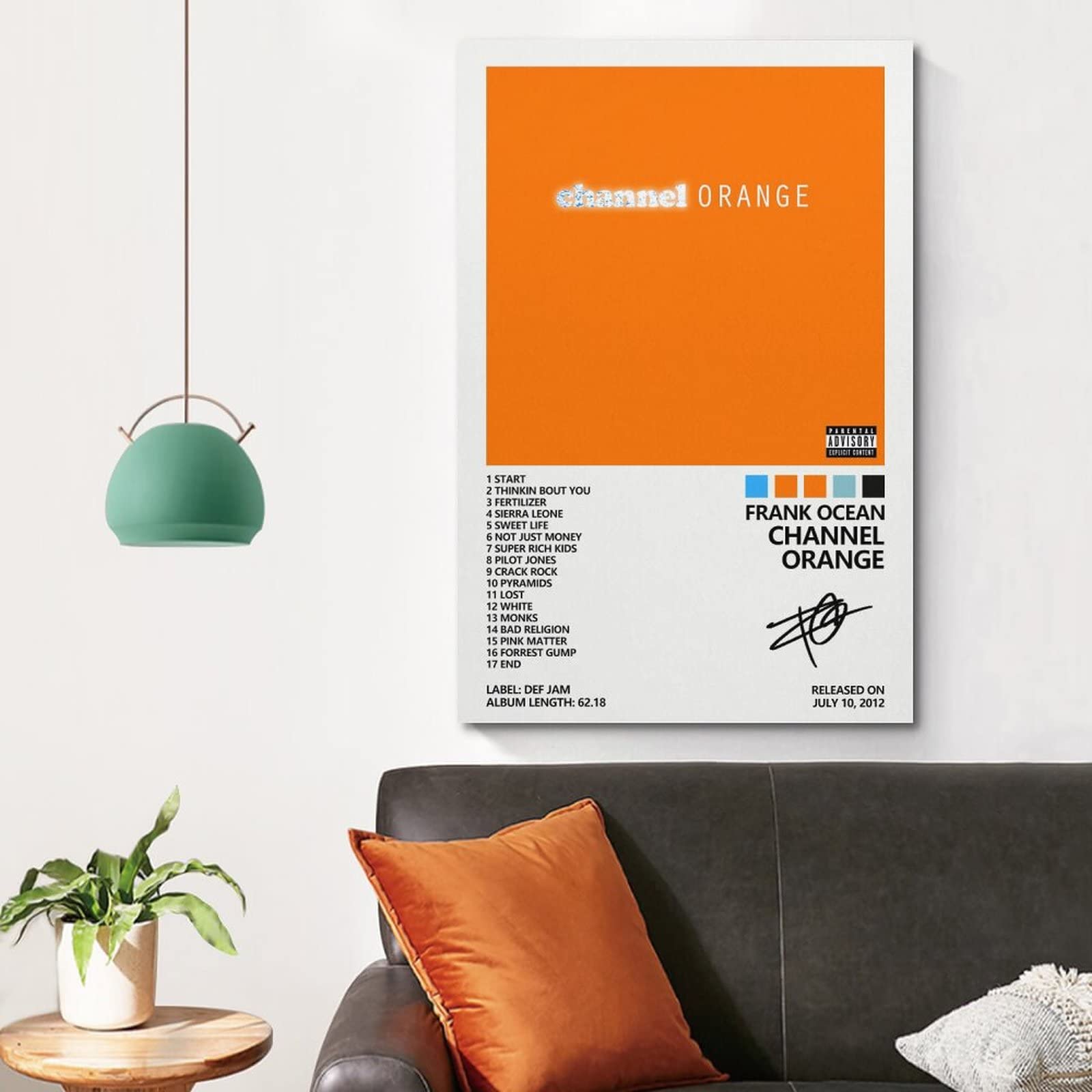Frank Ocean Channel Orange Tracklist