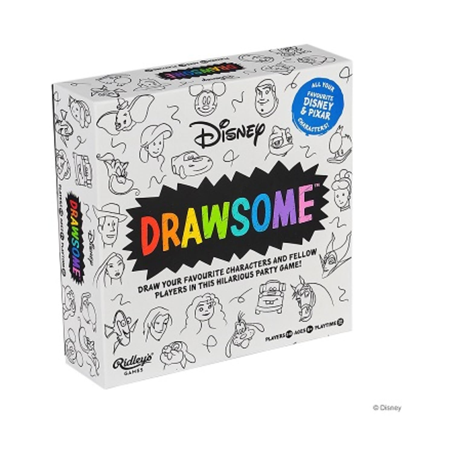 Ridley's Disney Drawsome Game : Amazon.com.au: Toys & Games