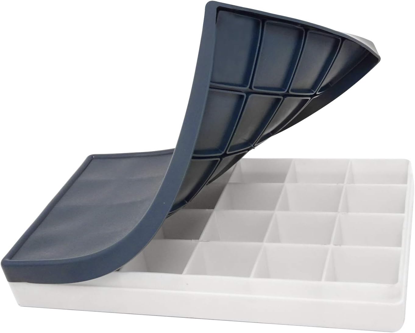 Amazon.com: Honbay 24 Deep Compartments Plastic Paint Palette Paint ...