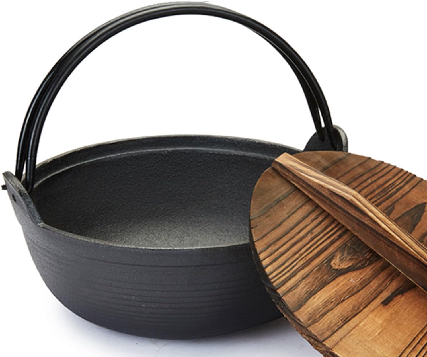 Nabe Sukiyaki Hot Japanese Cast Iron Pot 3 Litre : Amazon.fr: Home ...