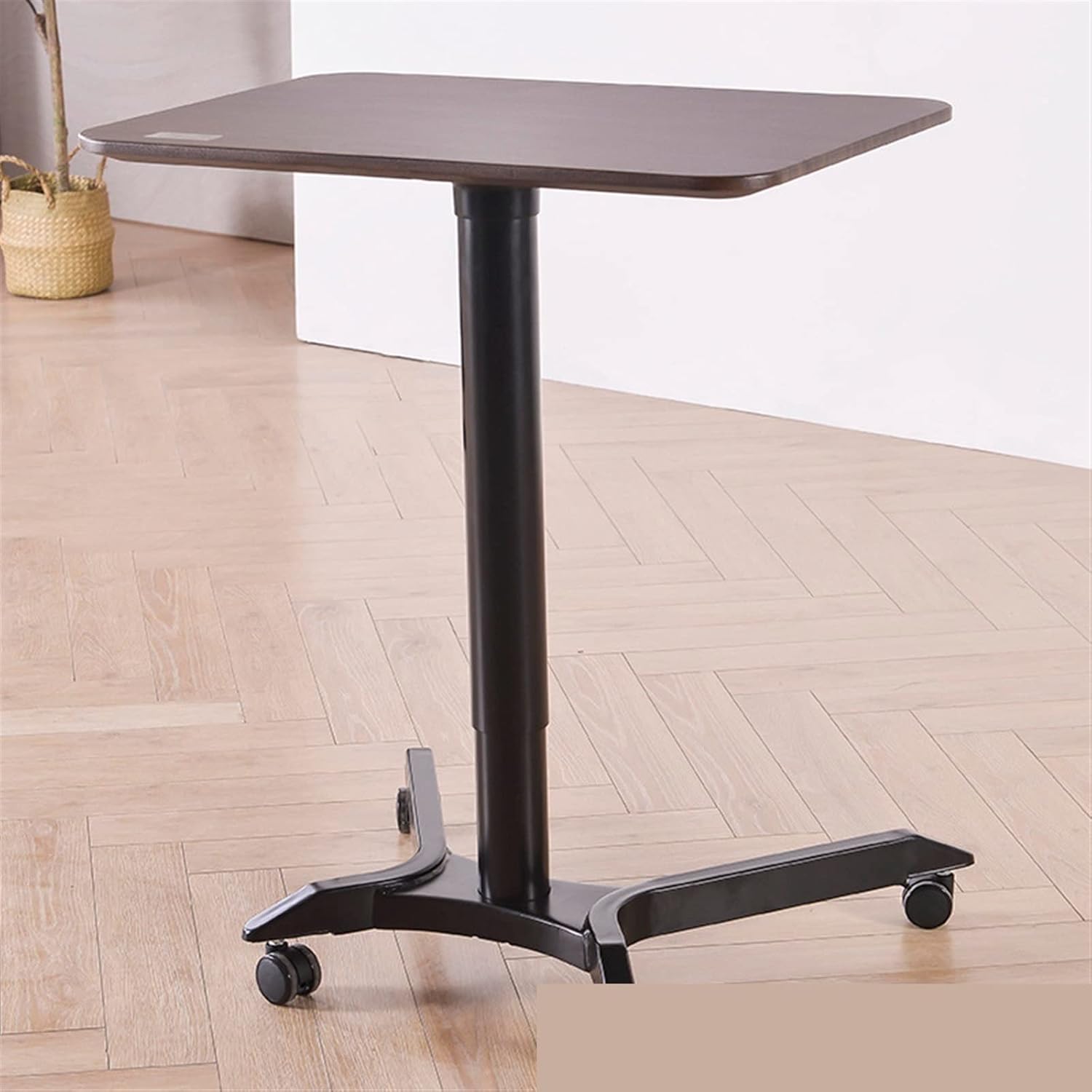 ADIREE Home Office Desk Pneumatic Lifting Bedside Table, Speech Table ...