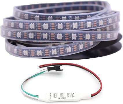 Amazon.com: WESIRI WS2812B LED Strip Lights 16.4ft 5M WS2812B 300LEDs ...