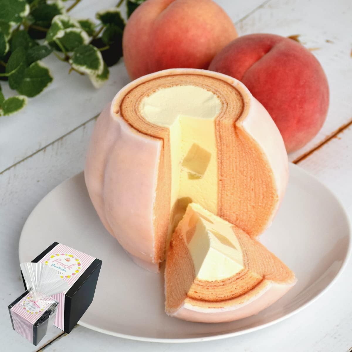 Amazon.co.jp: Sweets Taisyo Premium Peach Baum (Frozen Flight), 1 Piece ...