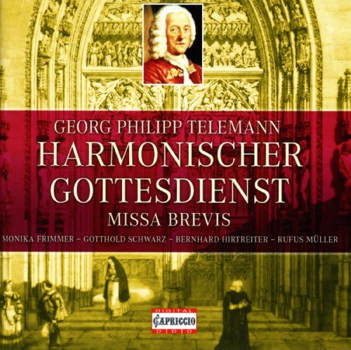 Amazon.com: Telemann, G.P.: Cantatas / Missa Brevis : Hermann Max ...