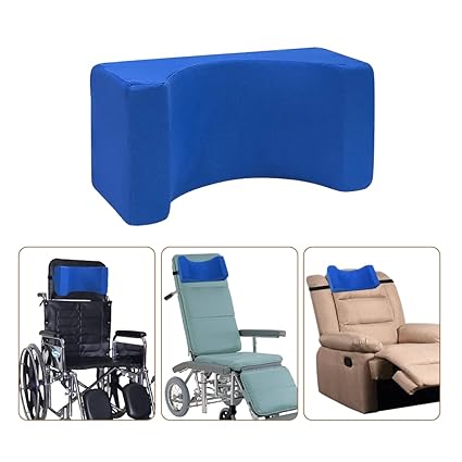AOSSA Wheelchair Headrest Head Neck Support Chair Attachment Positioner ...