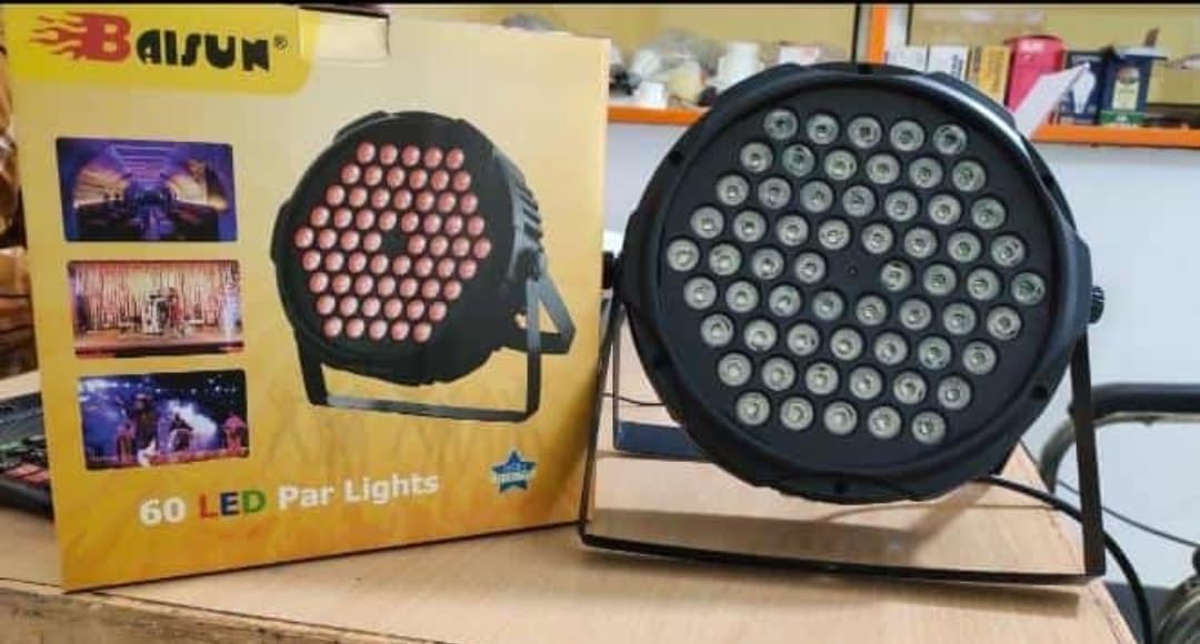 Buy Mudgal Electricals High Brightness Led Par Light with 3W X 60 RGB ...