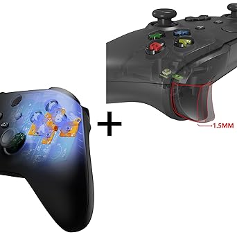 Amazon.com: eXtremeRate LT RT Shoulder Buttons Clicky Hair Trigger Kit ...