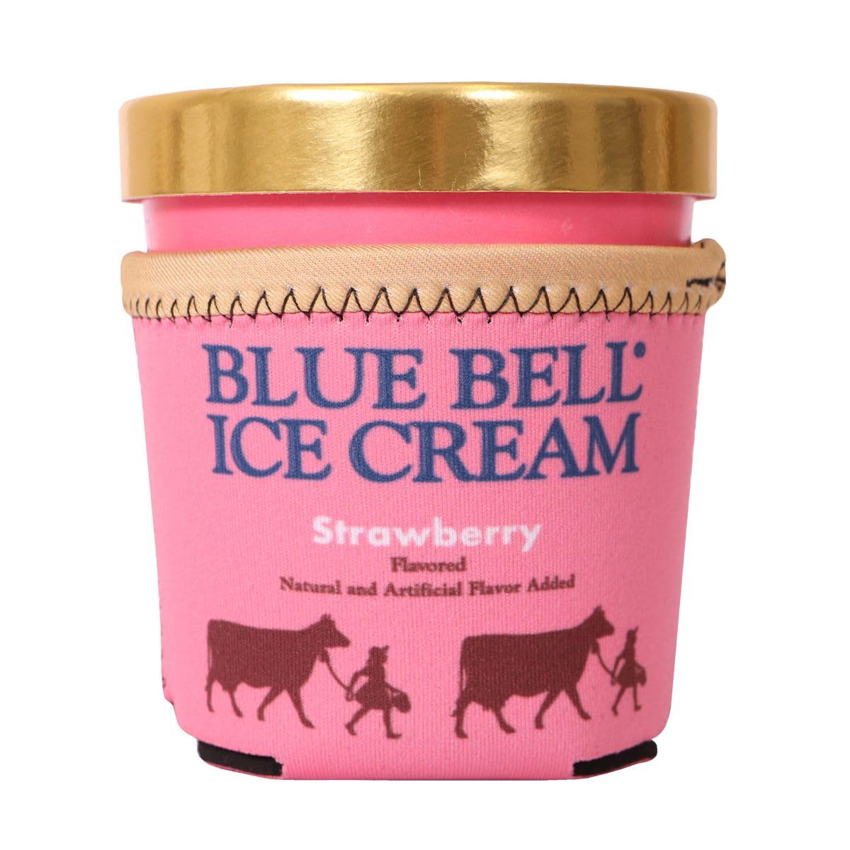 Amazon.com: Blue Bell Ice Cream Pint Koolie | Neoprene Sleeve | Pint ...