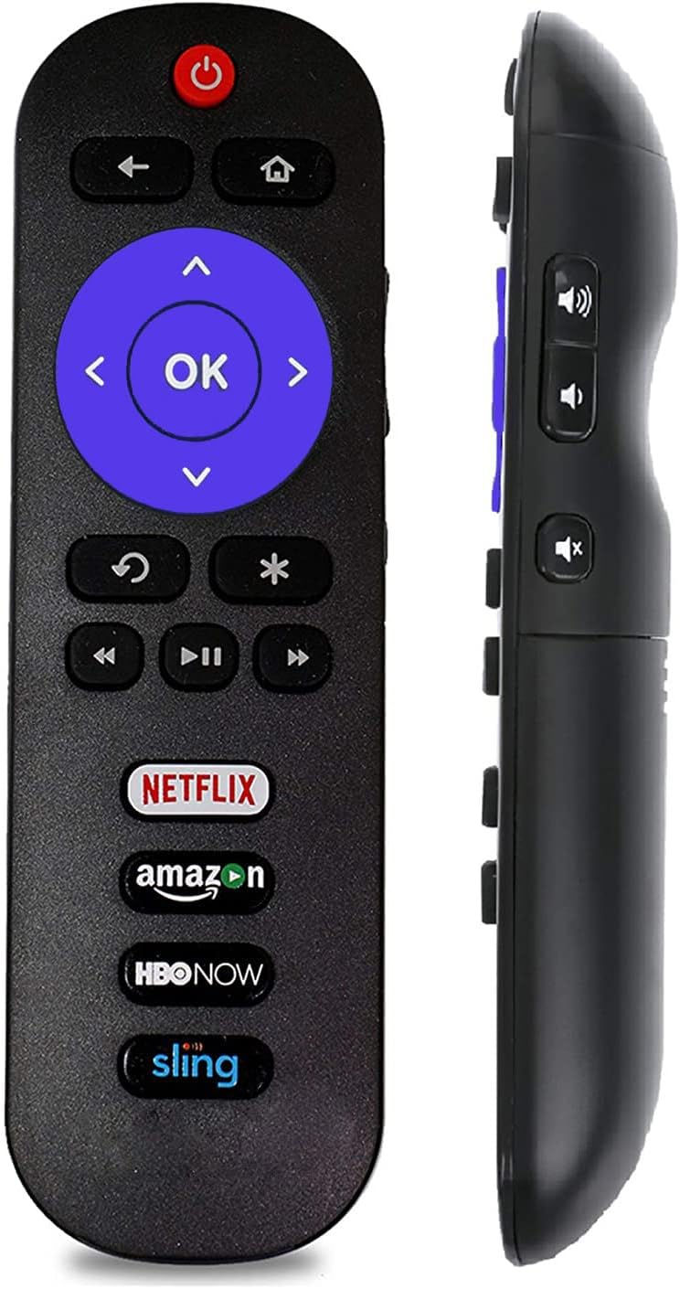 Amazon.com: Universal Remote Compatible with TCL Roku TV/Onn Roku TV ...