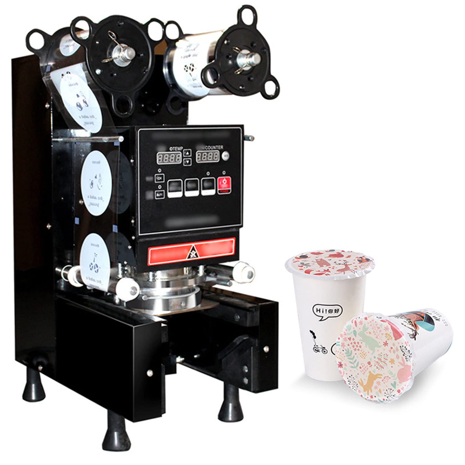 Buy Commercial Electric Cup Sealing Machine -Fully Automatic Cup Sealer ...