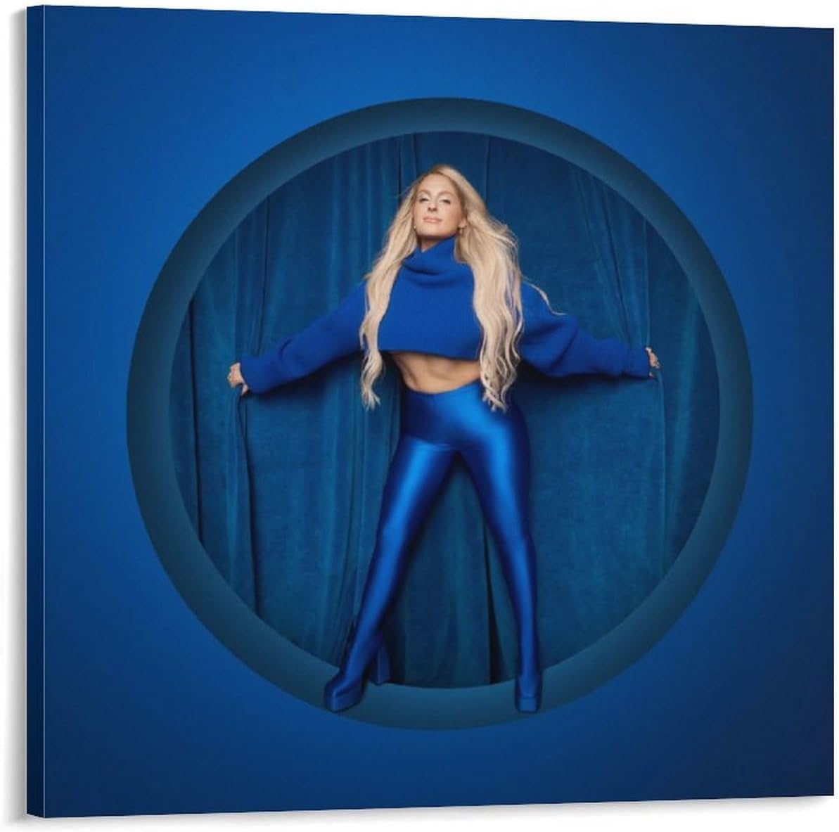 Amazon.com: Meghan Trainor Timeless Canvas Poster Bedroom Decoration ...