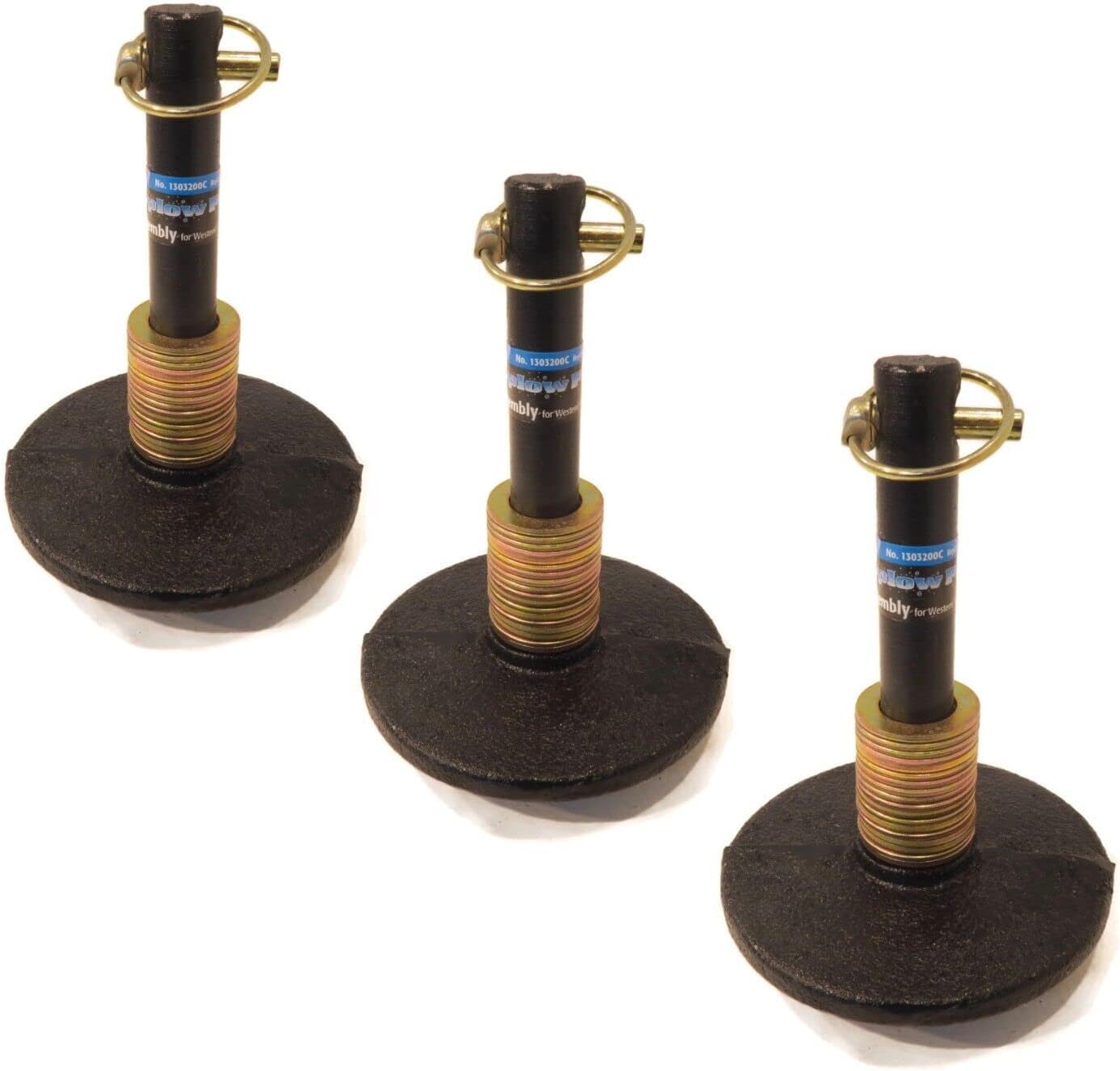 Amazon.com : EPR 2PK Snow Plow Skid Shoes Pair 413601 Replacement for ...