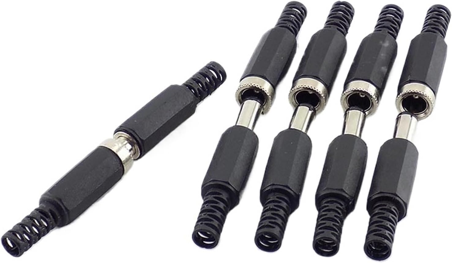 Amazon.com: WUZDPRCJ 5/10pcs DC Female Male Connectors Power 5.5mm x 2 ...