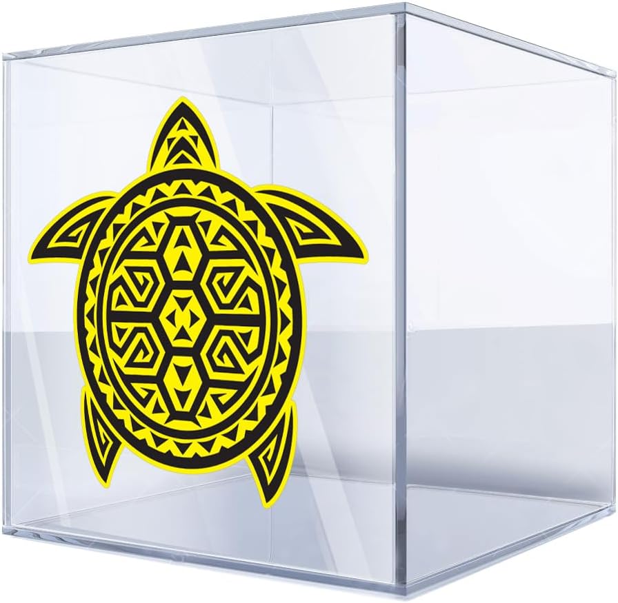 Amazon.com: Decal Stickers Vinyl Turtle Tribal Tattoo Design Doors Car ...