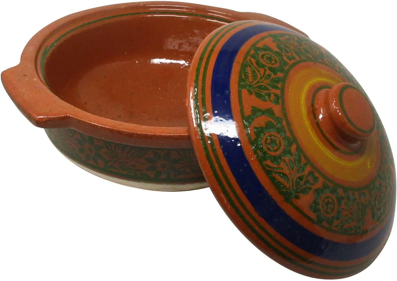Reldor Earthen Clay Cooking Pot Karahi Kadai Wok Biryani Chicken ...