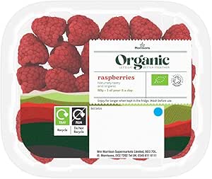 Organic Raspberries 125g : Amazon.co.uk: Grocery