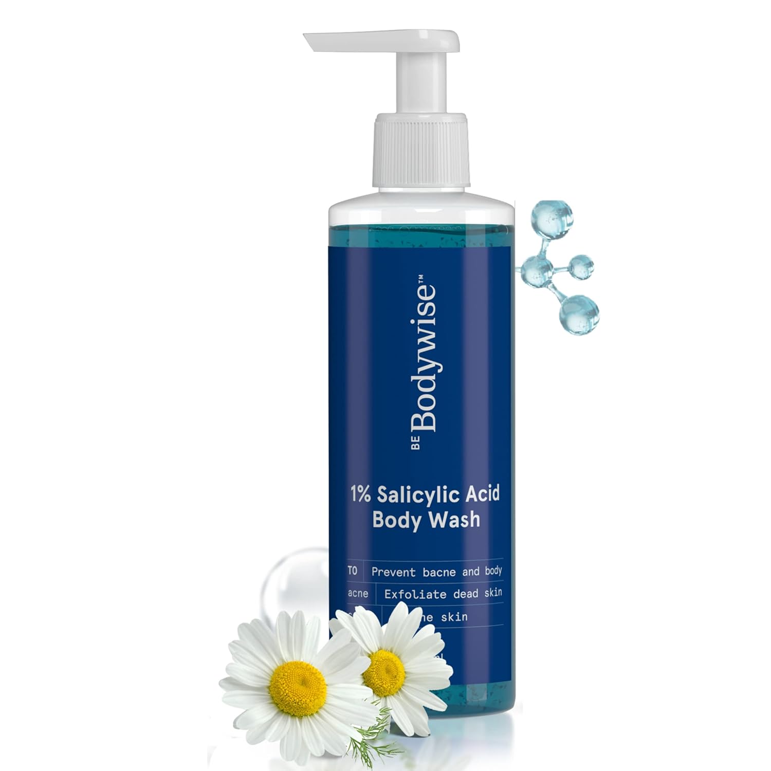 Buy Bodywise 1% Salicylic Acid Body Wash 250ml | Helps to Prevent Body ...