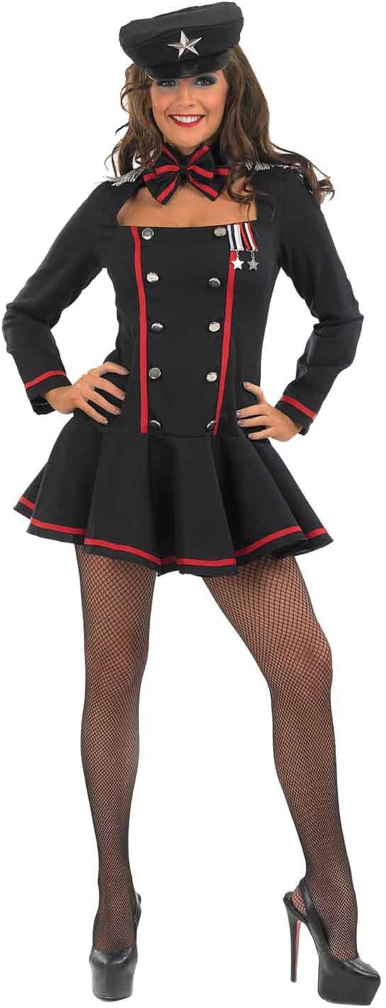 3XL Ladies Commander In Chief Costume for Military Fancy Dress ...