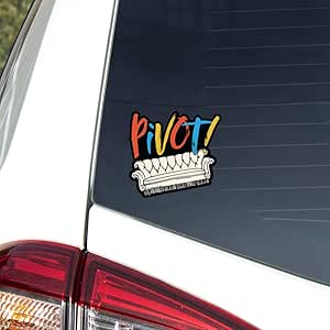 Amazon.com: Friends Pivot Decal Premium 4" Die Cut Vinyl Sticker Decal ...