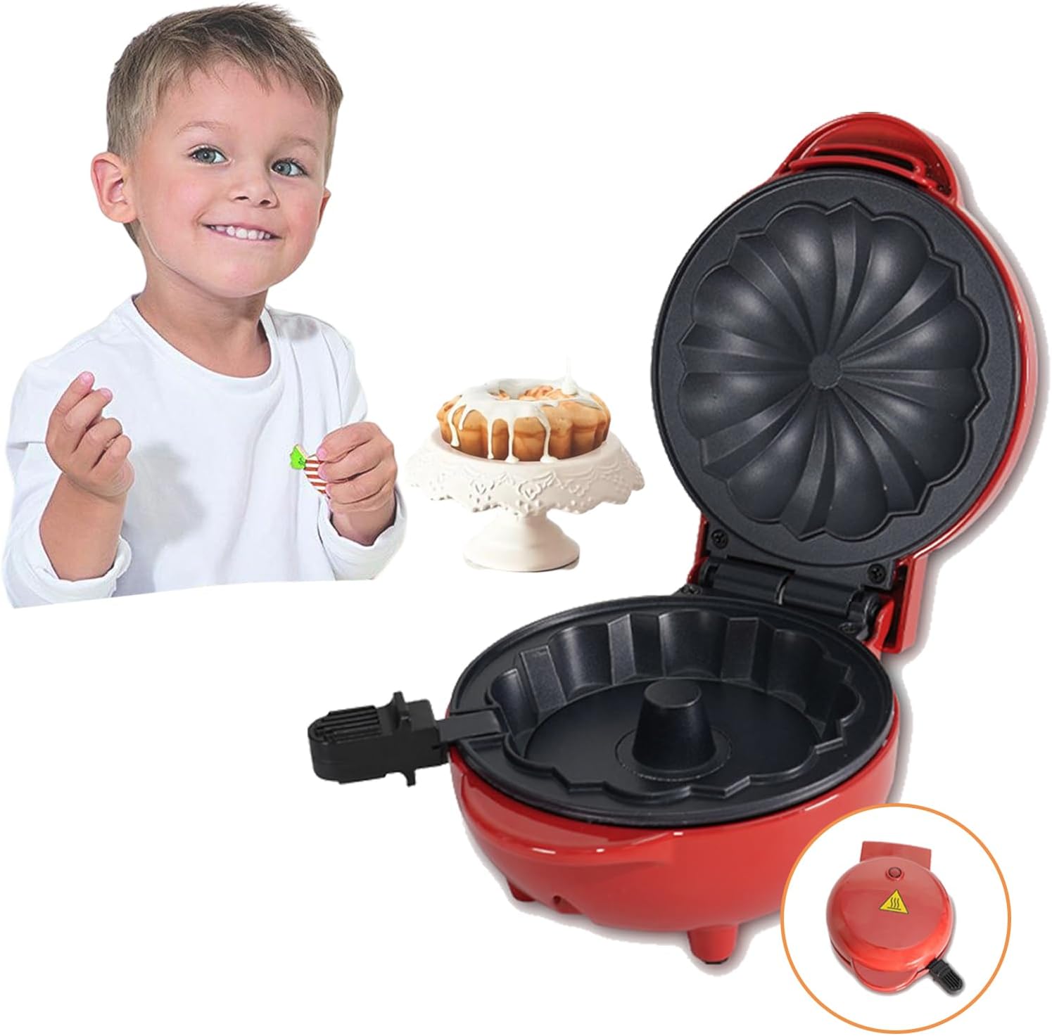 Amazon.com: Maxi-Matic Elite Cuisine ECM-2919 Flip Bundt Cake Maker ...